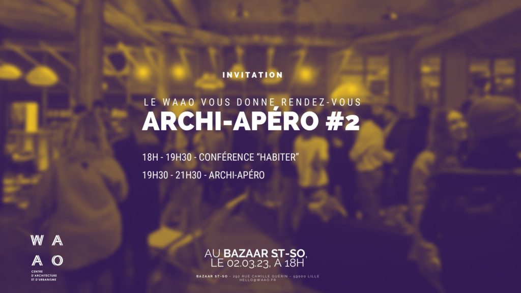 ARCHI-APÉRO #2 - WAAO